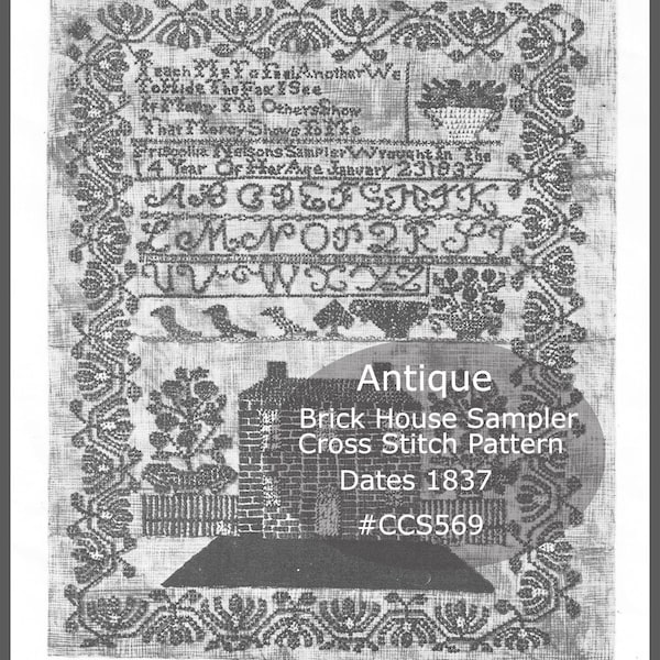 House Sampler - Etsy