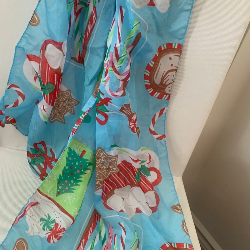 Christmas Scarves - Etsy