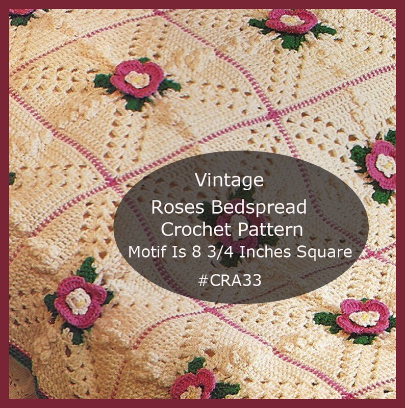 Fox Hunt Afghan Crochet Pattern tallly Ho Rare Fox Afghan - Etsy