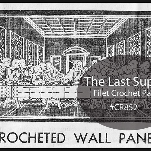 The Last Supper Filet Crochet Pattern Instant Download - Etsy