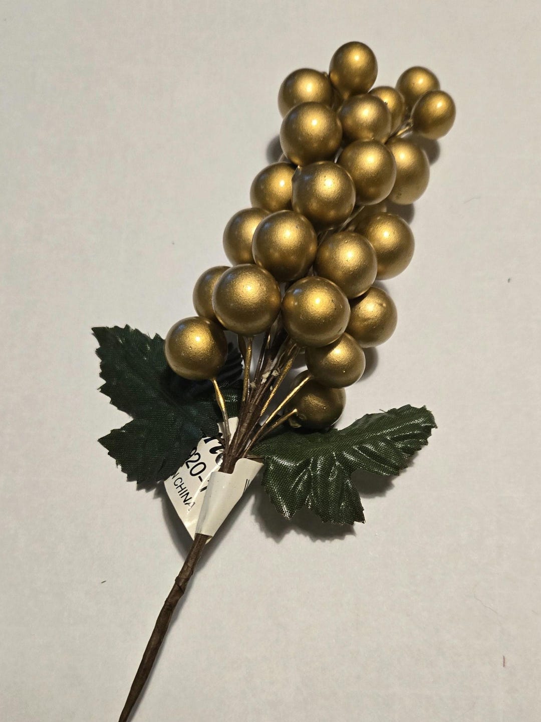 9 Darice Berry Clusters Picks Pearl Gold - Etsy