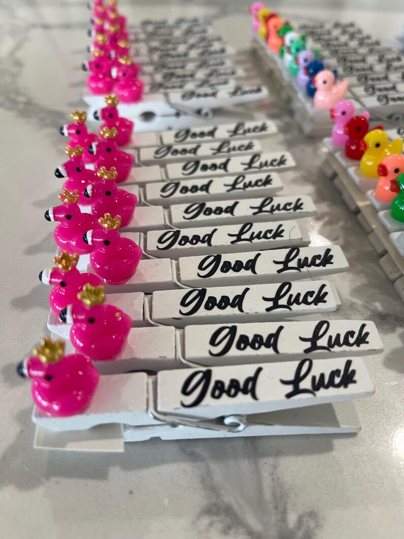 Lucky Duck Cheer Pins - Set of 10 Pins - Etsy