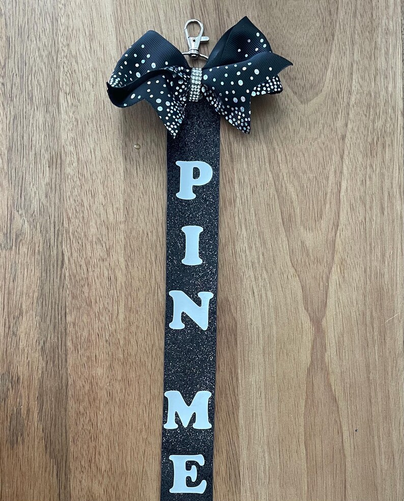 Cheer Pin Me Bag Tag | Pin Me Keychain - Etsy