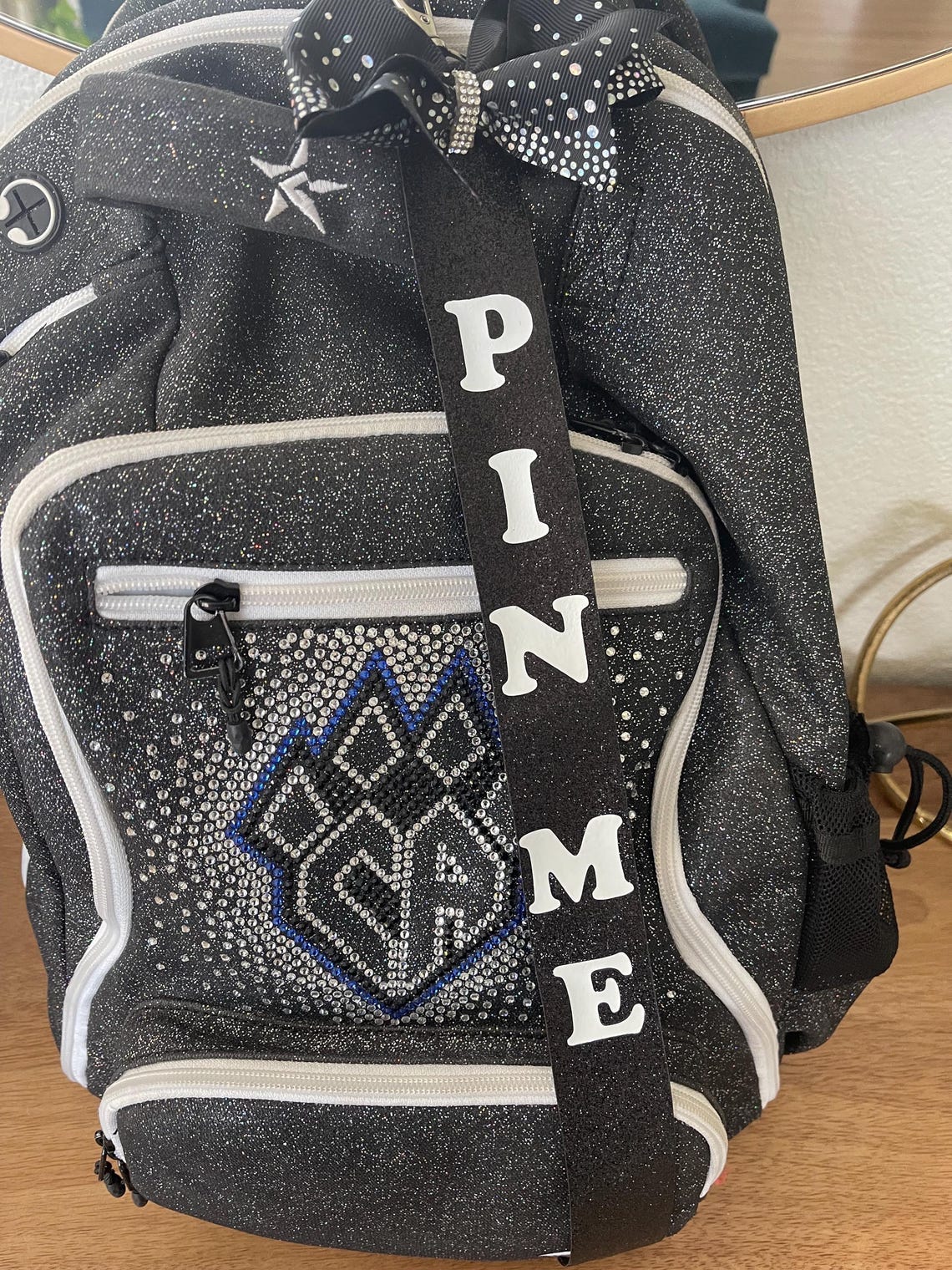 Cheer Pin Me Bag Tag | Pin Me Keychain - Etsy