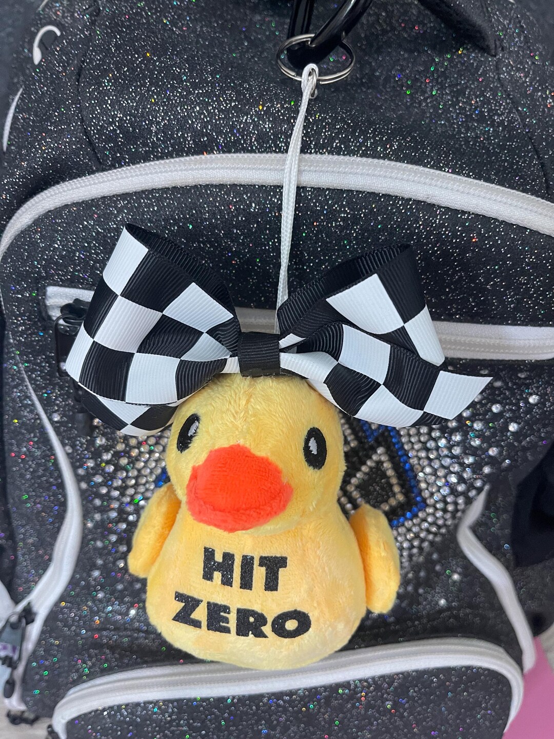 Lucky Duck Cheer Keychain for Backpack | Lucky Ducky Keychain | Cheer ...