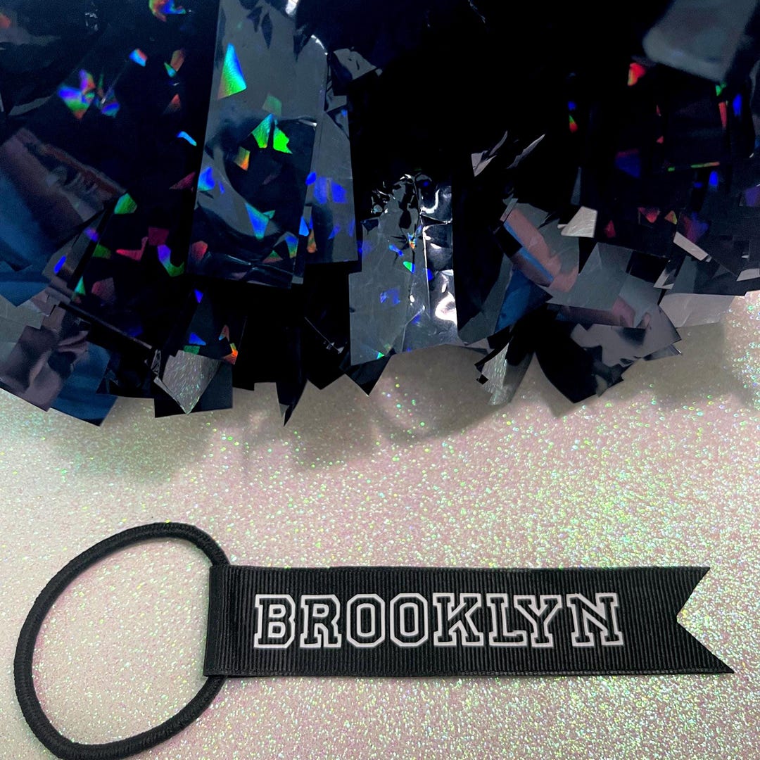 Pom Pom Name Tags | Pom Pom Personalized Name Tags | Pom Pom Ribbon ...