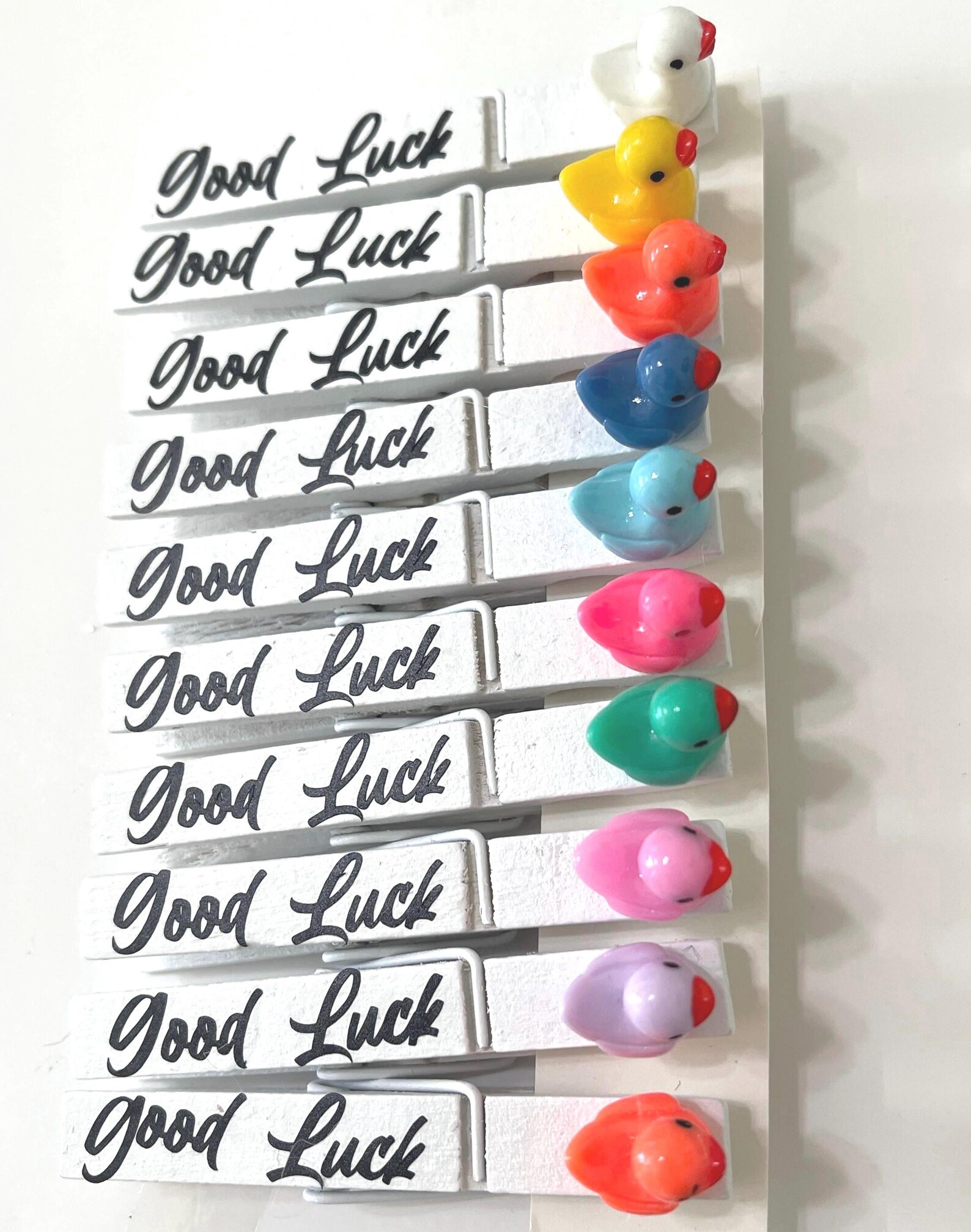 Lucky Duck Cheer Pins - Set of 10 Pins - Etsy