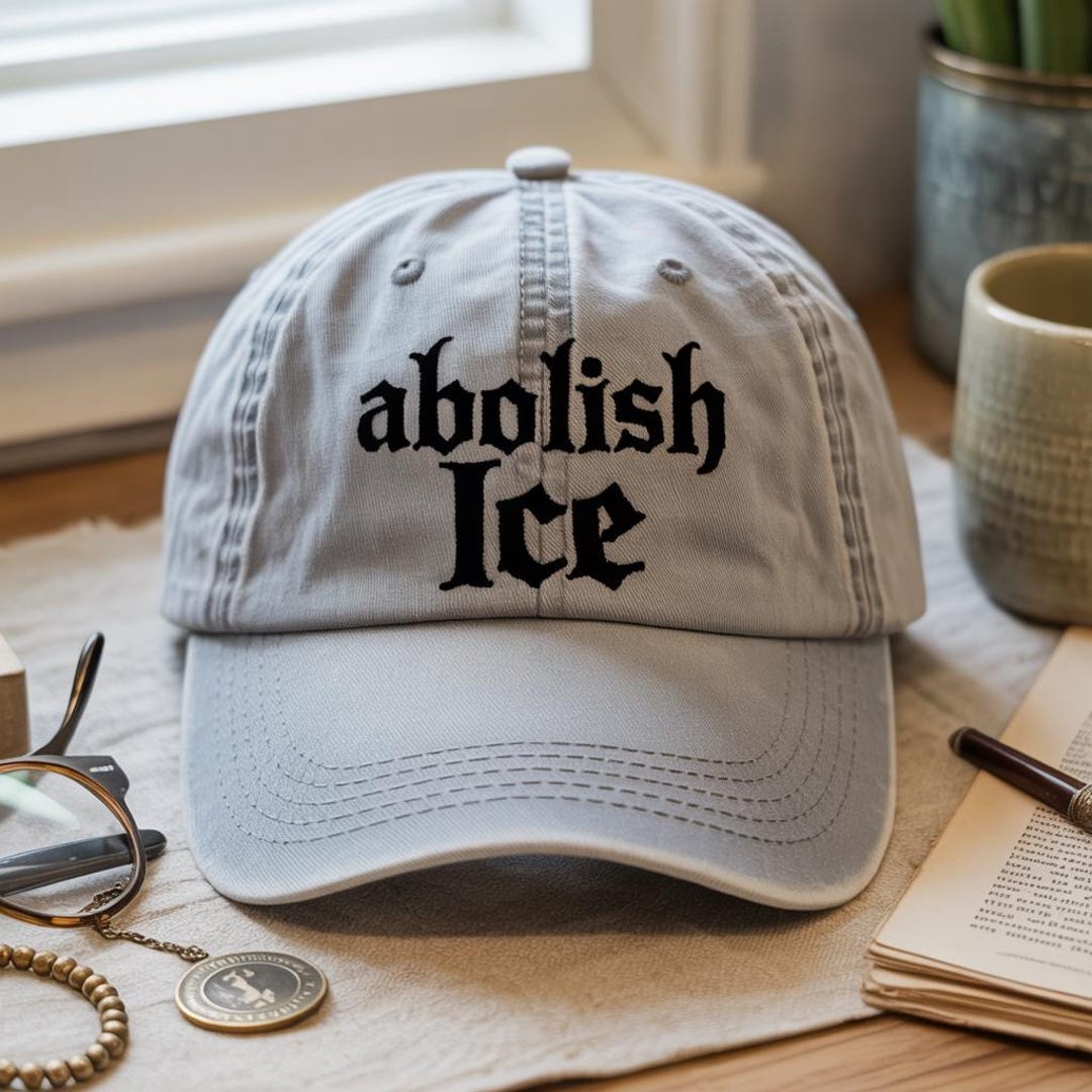 Abolish ICE Embroidered Hat, Pro Immigrant Hat, Social Justice Hat ...