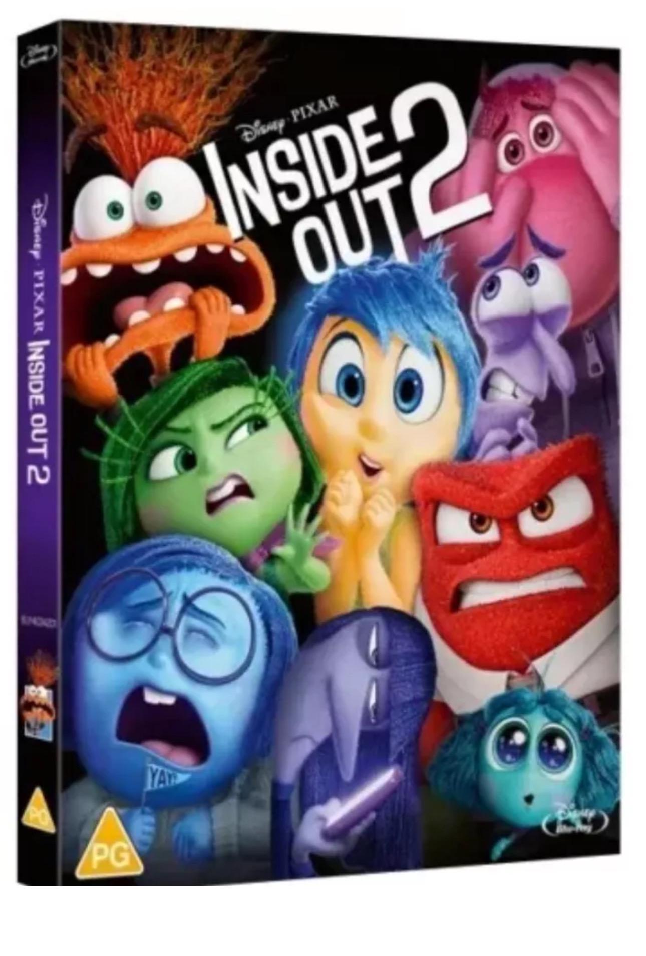 Disney Pixar's INSIDE OUT 2 DVD, 2024 - Etsy