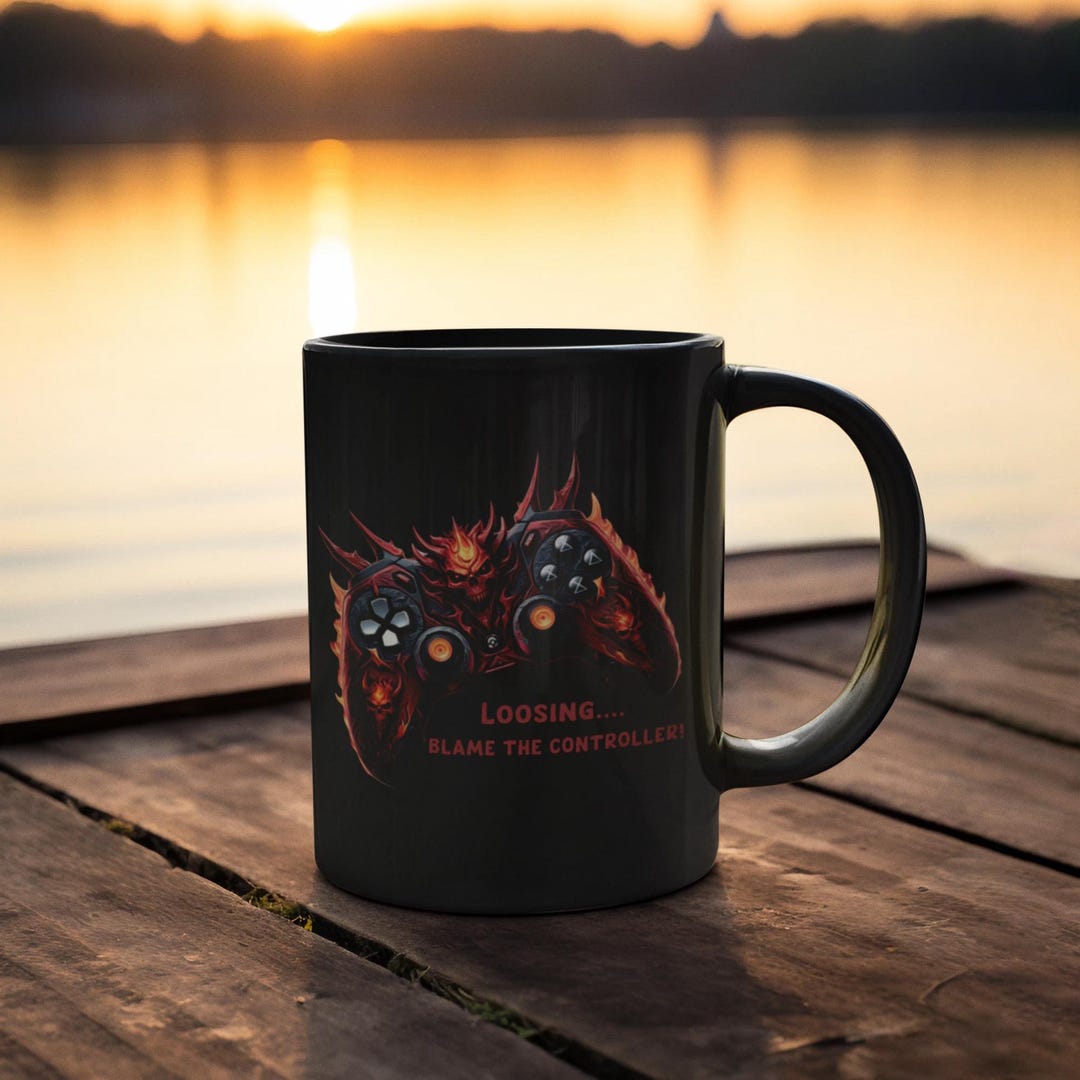 Gamer Mug, Gaming Coffee Cup, Video Game Tea Mug, Geeky Hot Chocolate ...