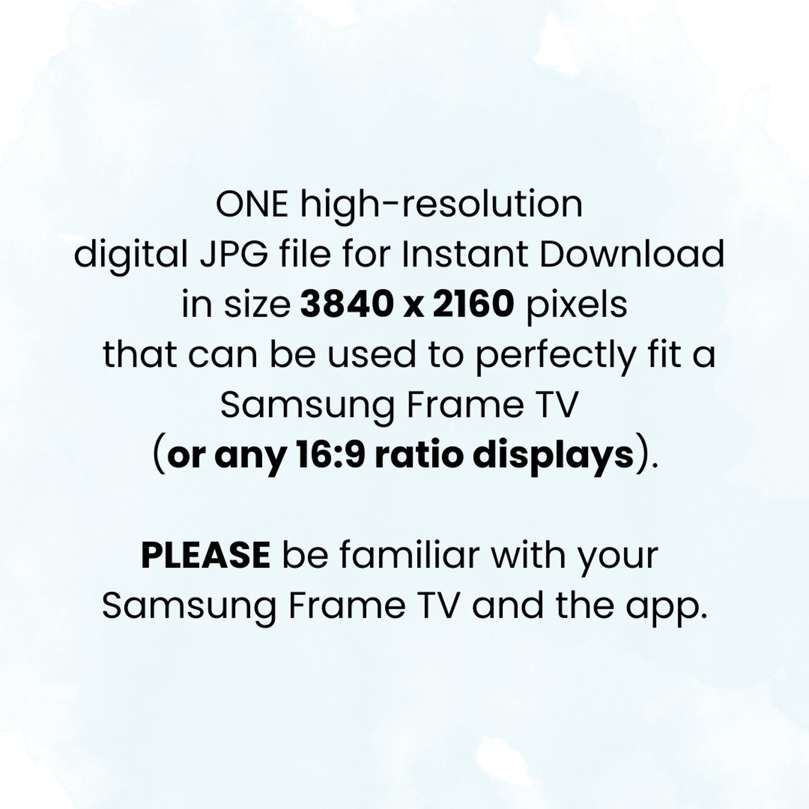 Blue Summer Frame Tv Art Samsung, Oil Painting Ocean Waves, Soft Blue ...