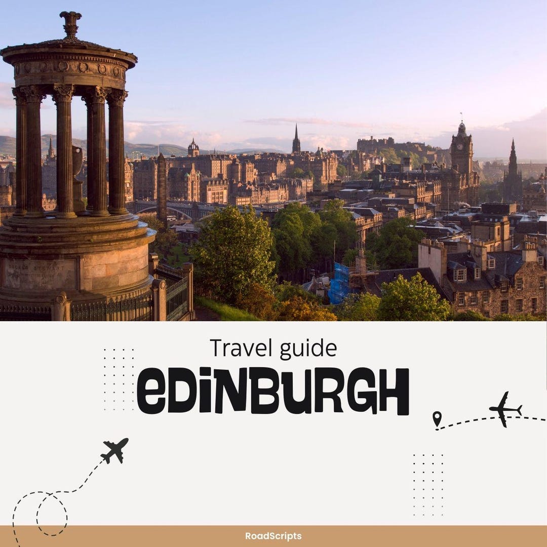Digital Travel Guide, Edinburgh, Itinerary, Travel Planner, to Do List ...