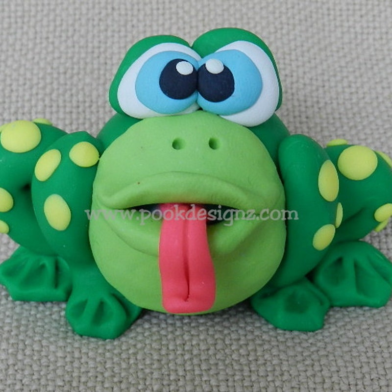 Polymer Clay Frog - Etsy