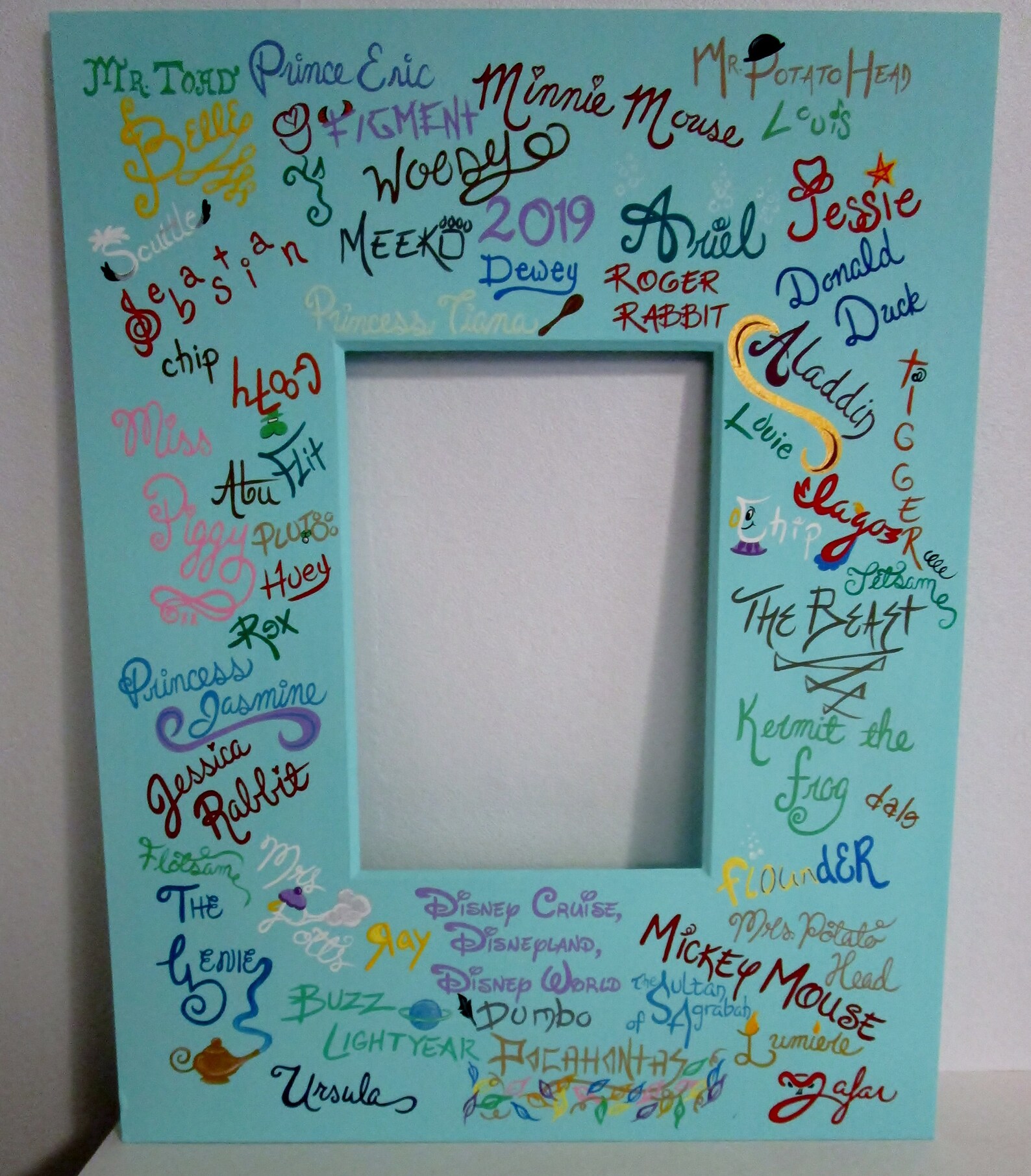 Disney Photo Mat Mat Board Disney Characters Disney | Etsy