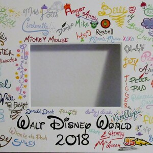 Disney Photo Mat Mat Board Disney Characters Disney - Etsy
