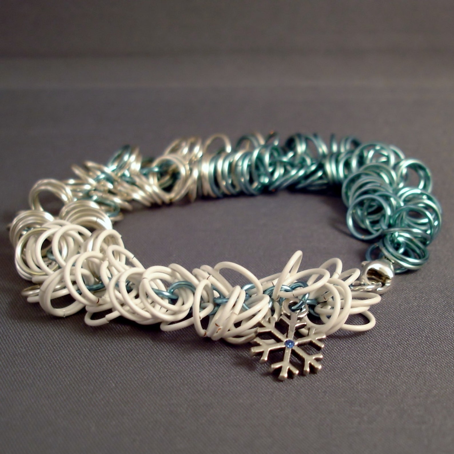 Princess Elsa Bracelet Chain Mail Bracelet Chainmail - Etsy
