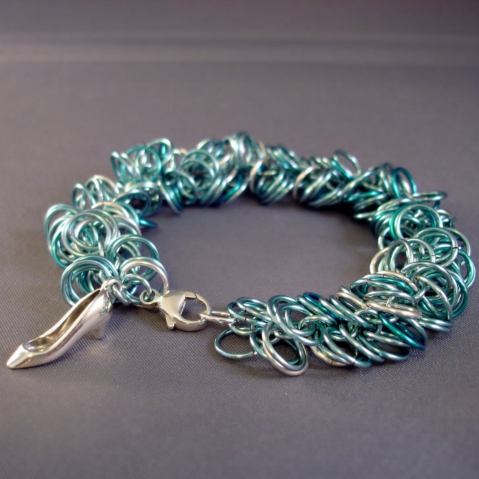 Princess Cinderella Bracelet Chain Mail Bracelet Chainmail | Etsy