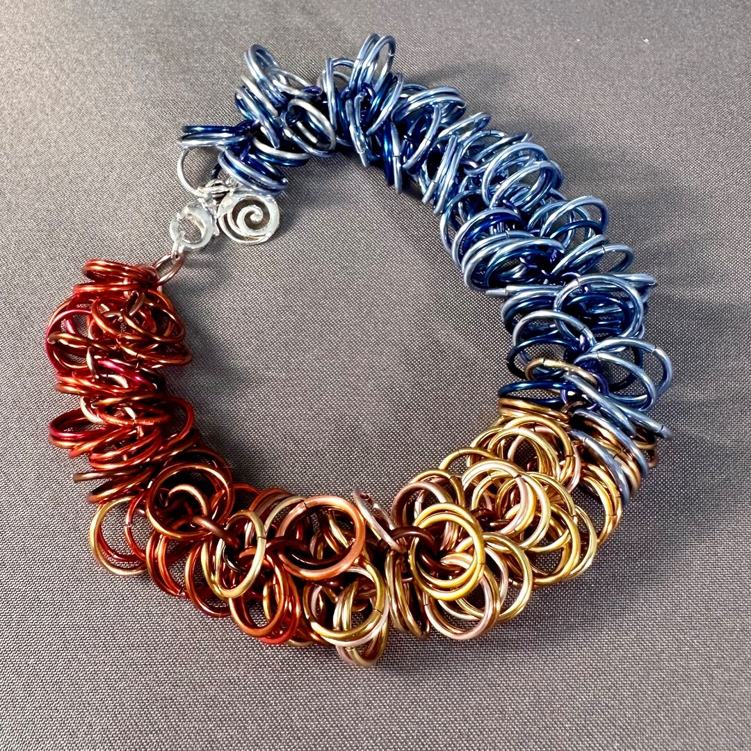 Moana Bracelet Chain Mail Bracelet Chainmail Bracelet Chainmaille ...