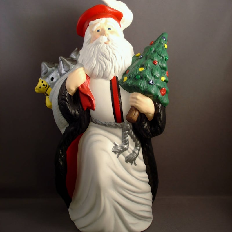 Graduation Santa Figurine - Etsy