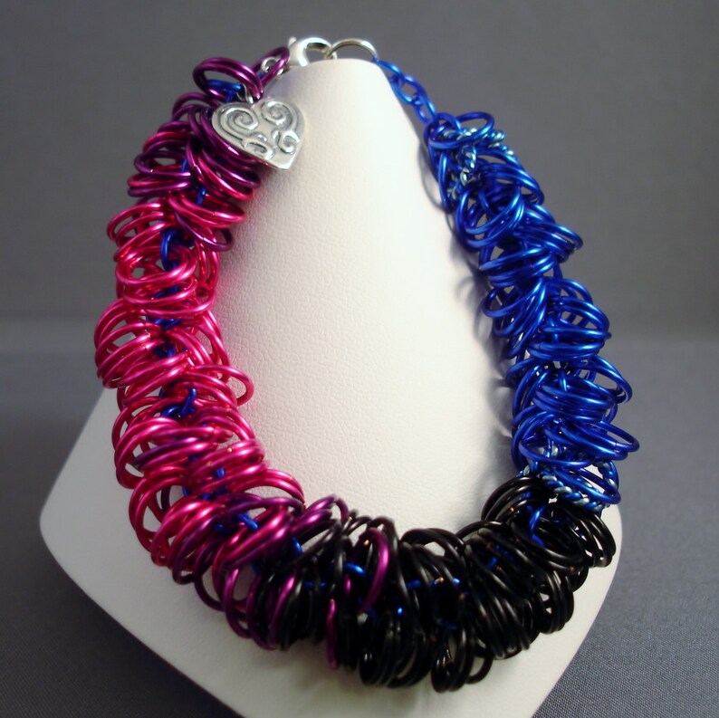 Princess Anna Bracelet Chain Mail Bracelet Chainmail - Etsy