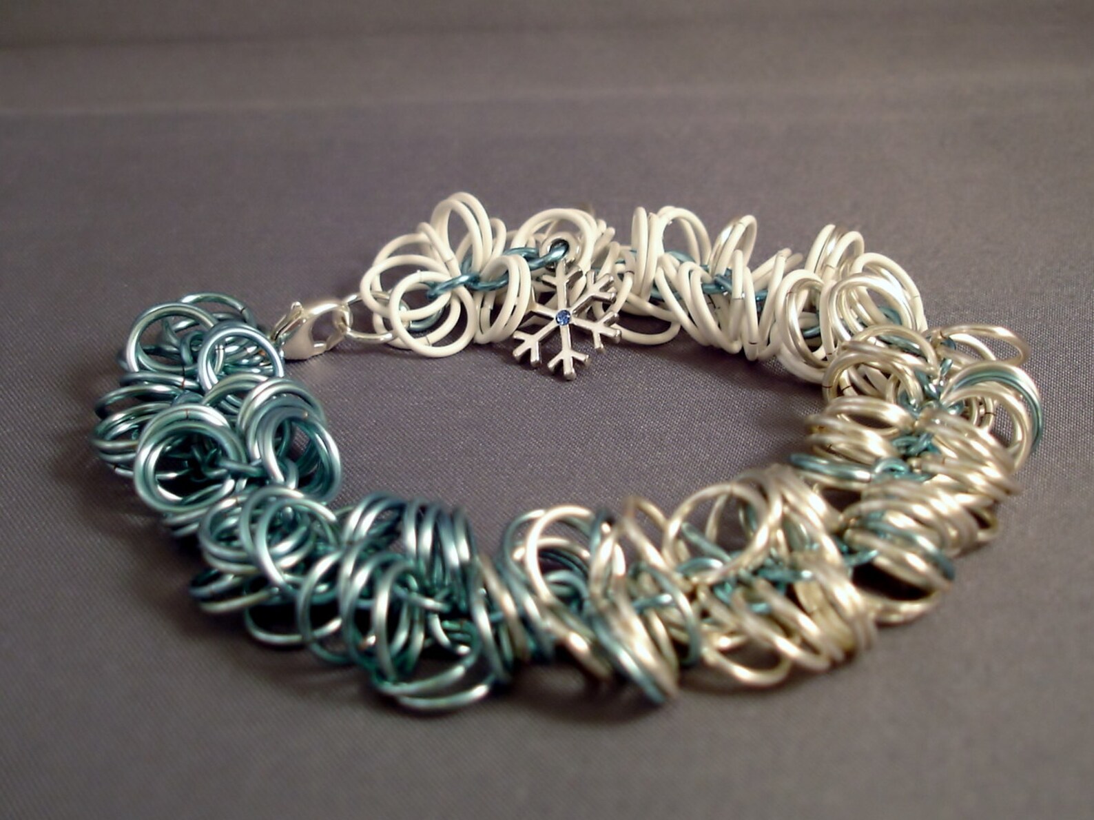 Princess Elsa Bracelet Chain Mail Bracelet Chainmail - Etsy