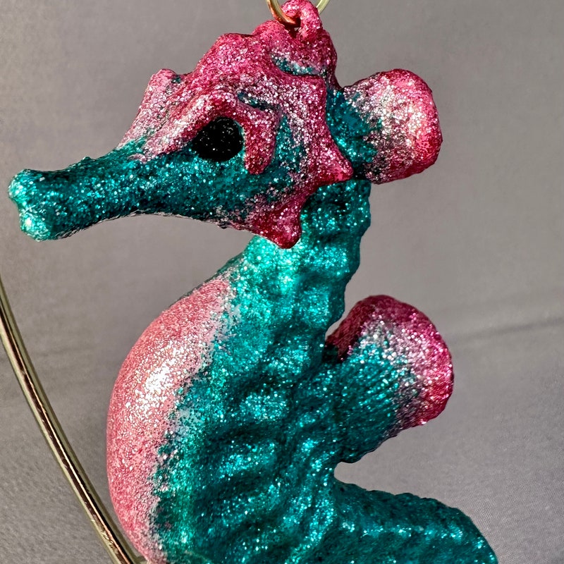 Seahorse Ornament - Etsy