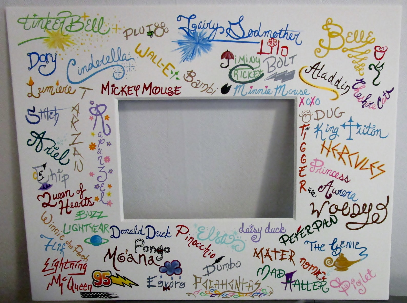 Disney Photo Mat Mat Board Disney Characters Disney - Etsy