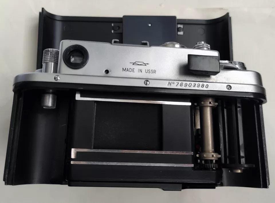 Zorki 4K Industar 50 Film Camera 35mm Tested Working Used Rare Vintage ...