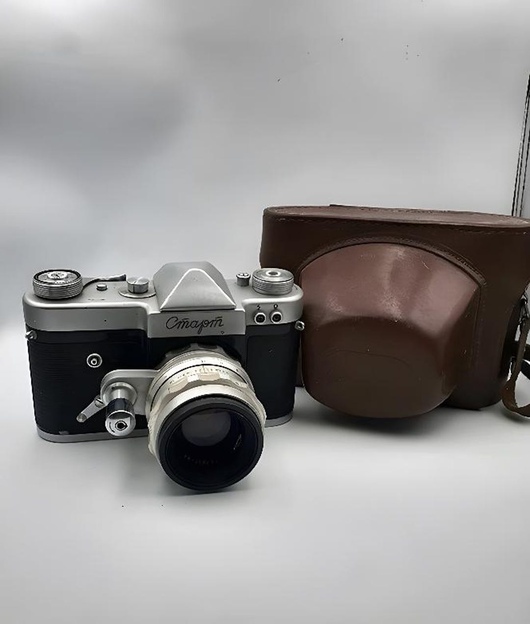 SLR Film Camera 35mm START Helios 44 2/58mm Tested Vintage Rangefinder ...