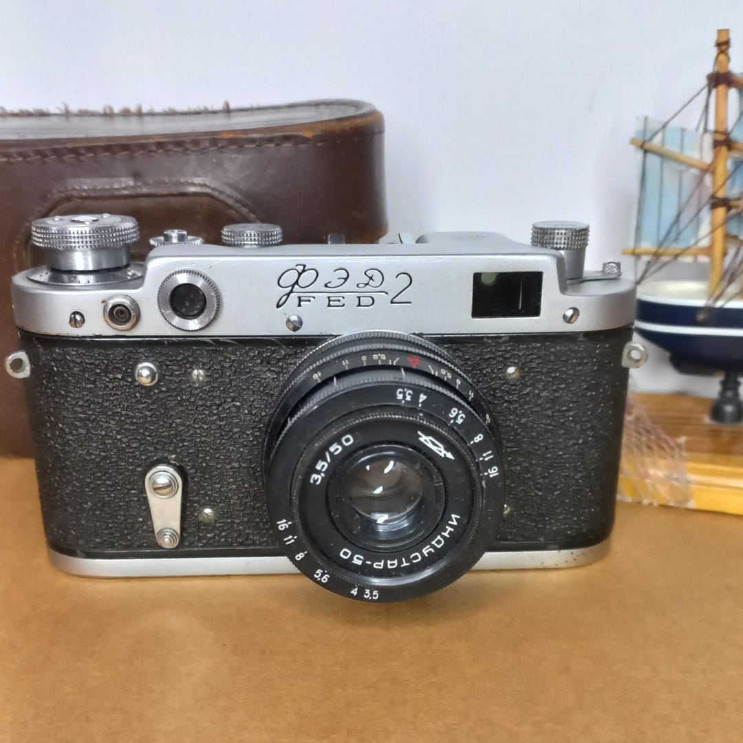 Film Camera 35mm FED 2 Industar 50 3,5/50mm Tested Working Used Rare ...