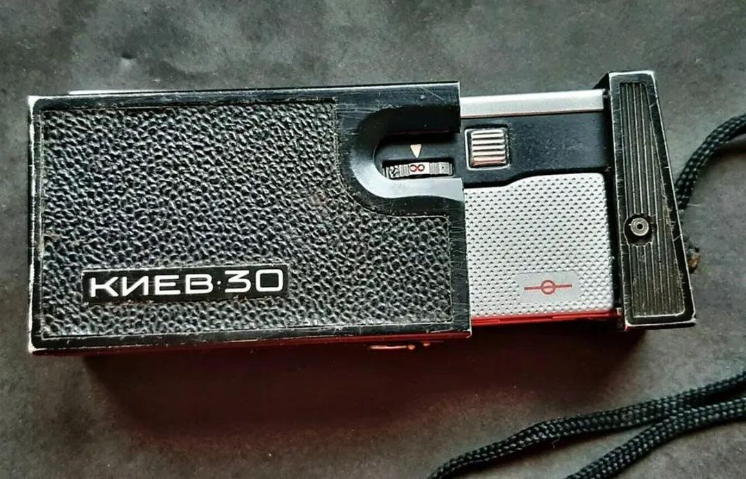 Film Spy Camera KIEV 30 Rare Soviet KGB Miniature Cameras - Etsy