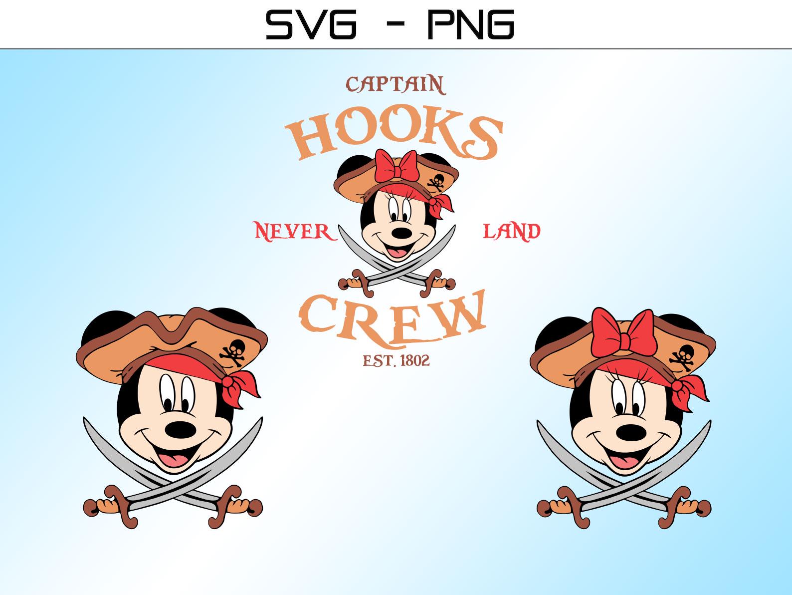 Pirate Cruise SVG PNG, Yo Ho a Pirates Life for Me Svg, Captain Hooks ...