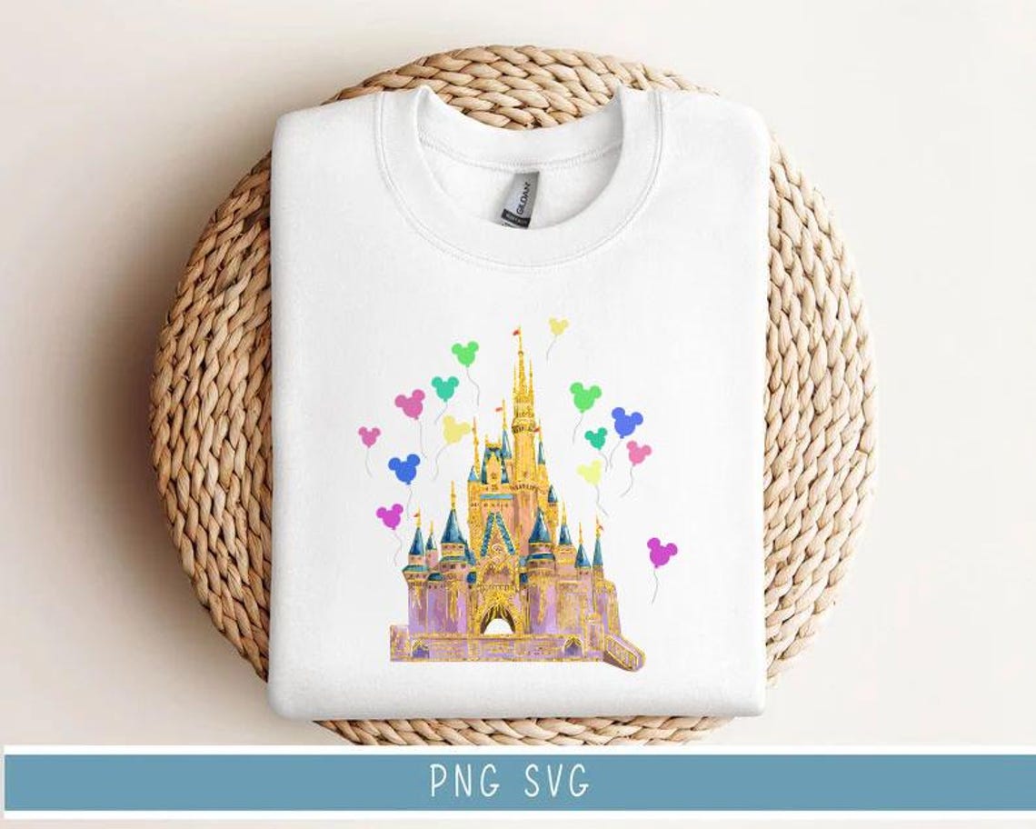 Magic Castle SVG PNG, Mouse Castle Svg, Magical Kingdom Png, Fairytale ...