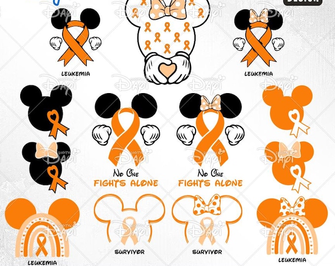 Hope Ribbon Decal- Leukemia Awareness Sticker- Orange Hope Ribbon ...