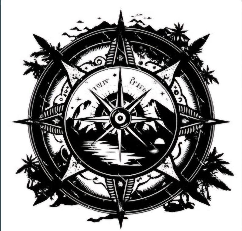 Pirate Looking Compass - Etsy