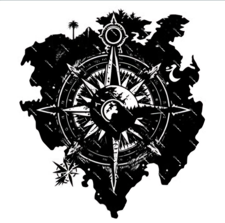 Pirate Looking Compass - Etsy