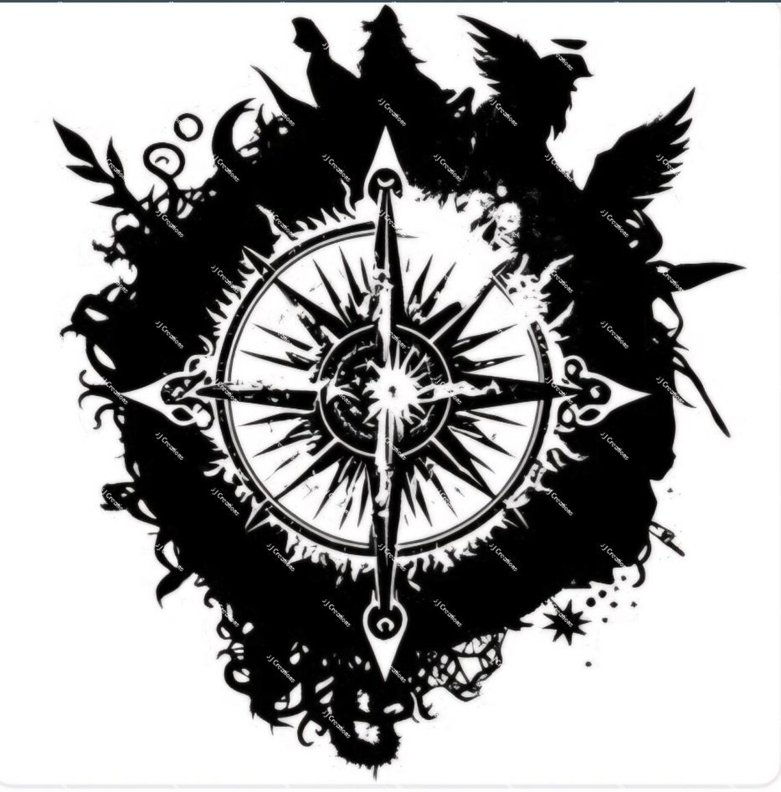 Pirate Looking Compass - Etsy