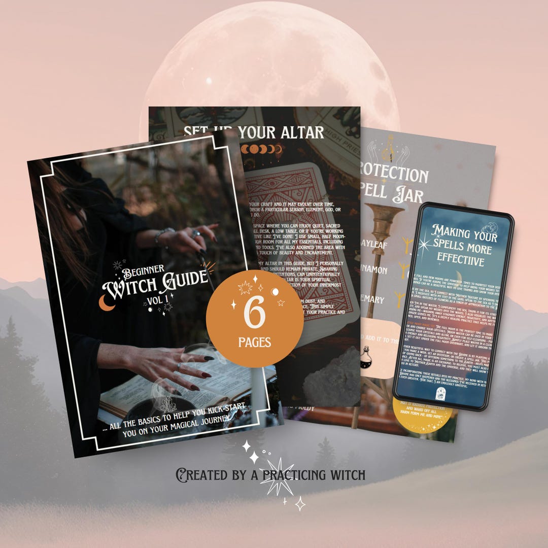 Beginner Witch Guide (the Basics) - Etsy