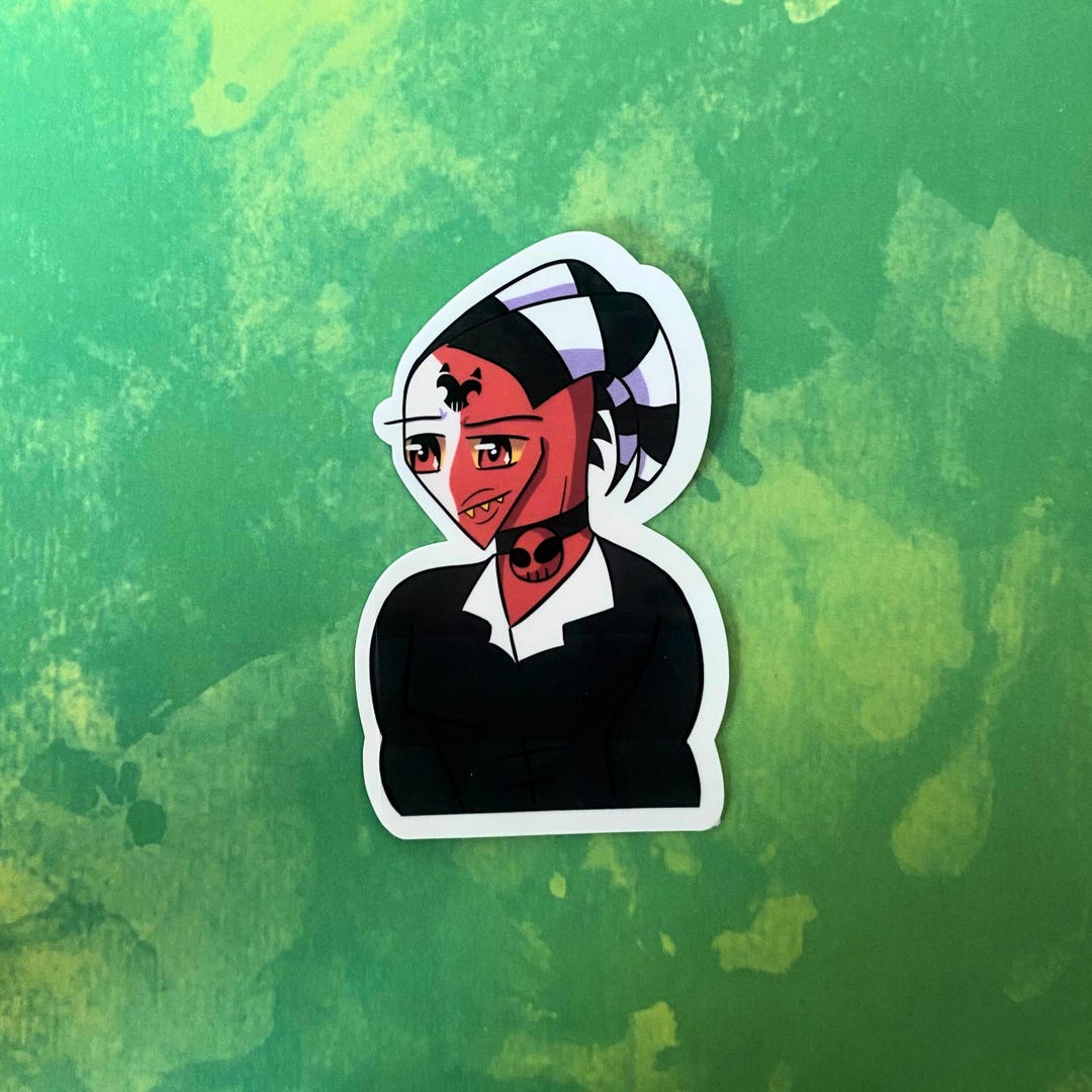 Blitzy-kun Vinyl Sticker | Helluva Boss - Etsy