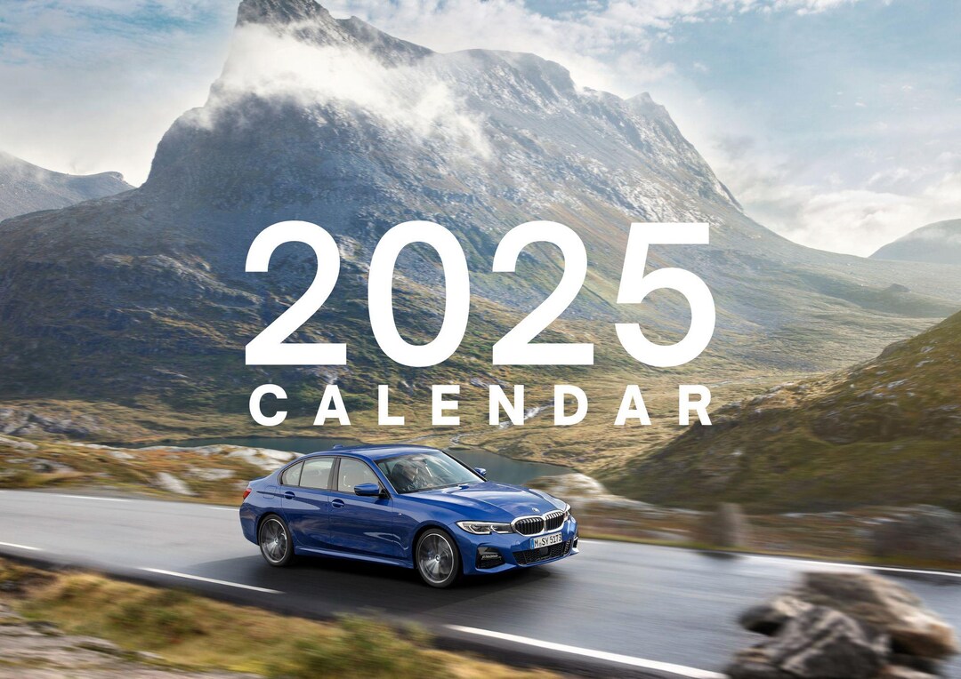 2025 Digital BMW Calendar Perfect for Car Enthusiasts Instant Download ...