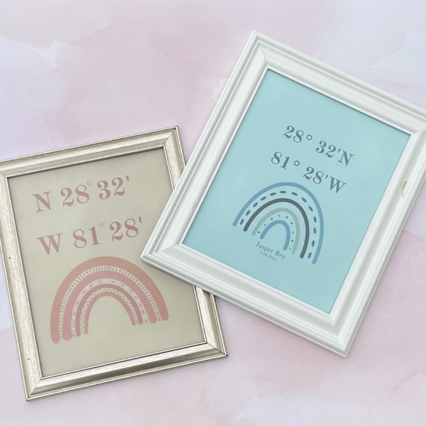 Baby Coordinates - Etsy