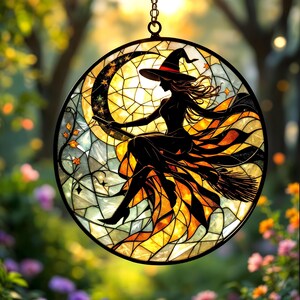 Acrylic Witchcraft Window Hanging Sign – Mystical Décor, Witchy ...