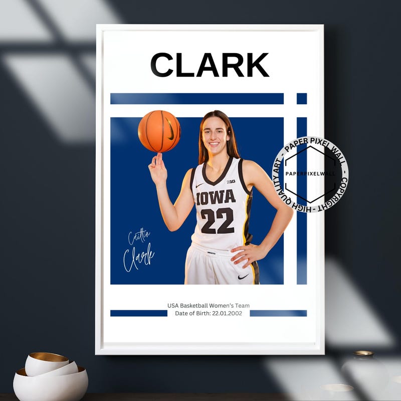 Caitlin Clark Poster - Etsy