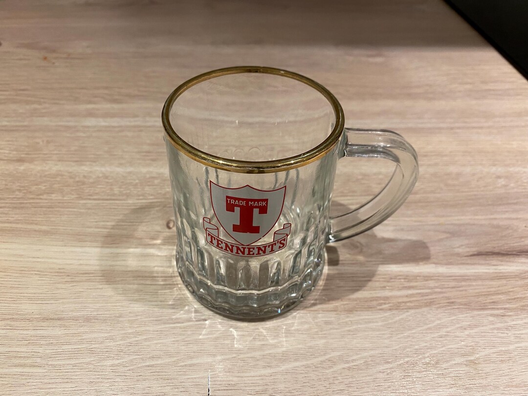 Vintage Tennent’s Brewery Beer Half Pint Glass - Etsy