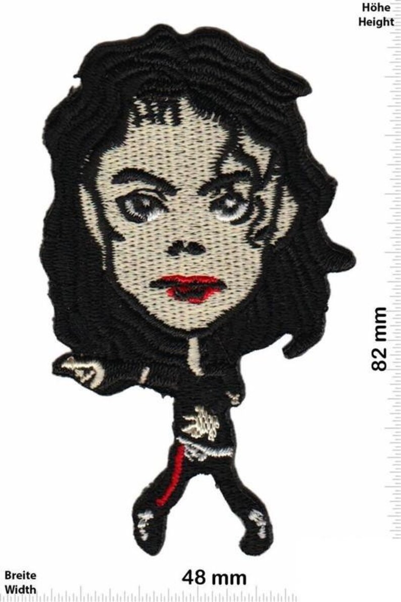 Michael Jackson Dance_1 Embroidered Patch Badge Applique Iron On - Etsy