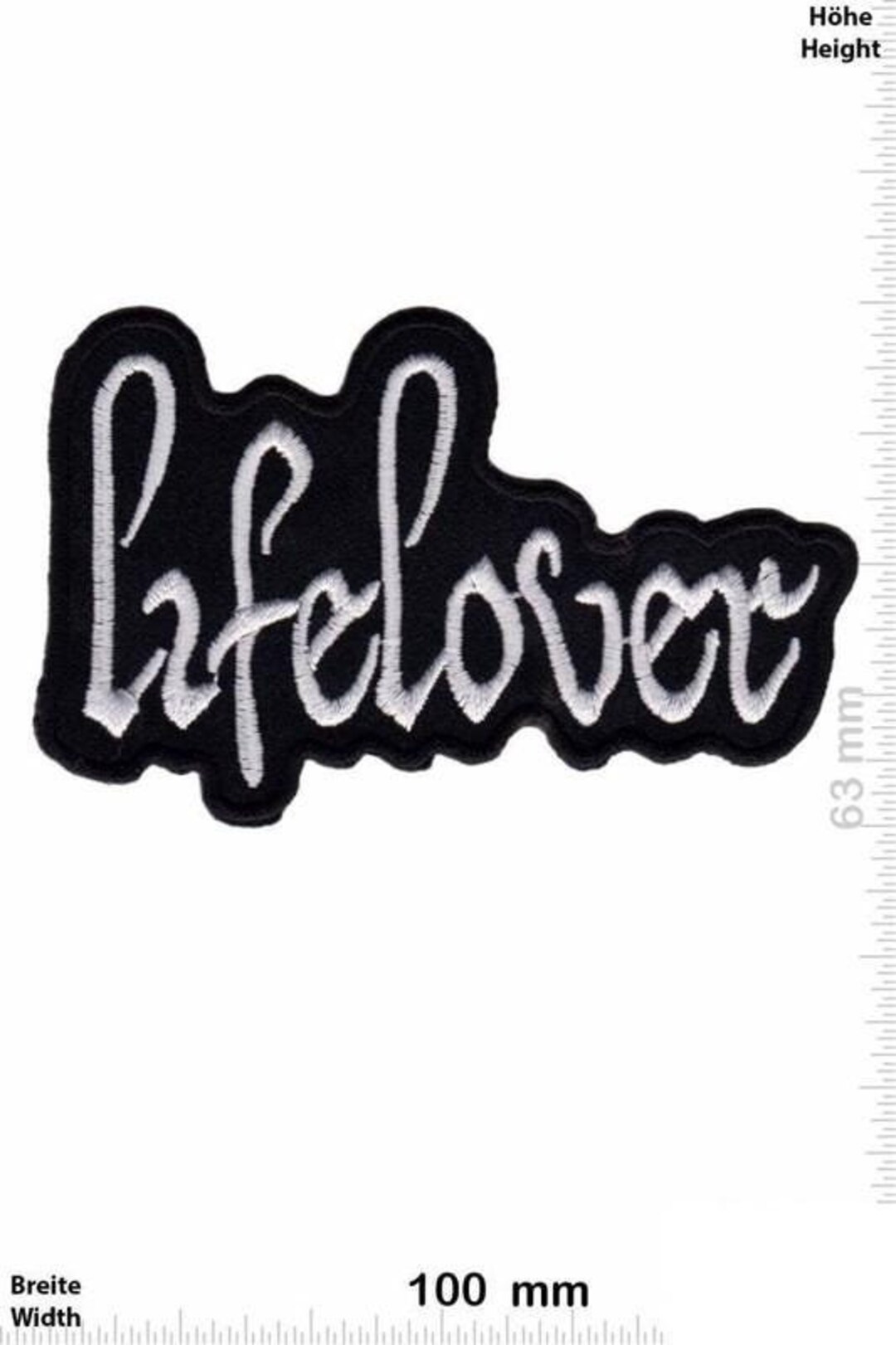 Lifelover Metal Band Embroidered Patch Badge Applique Iron On - Etsy