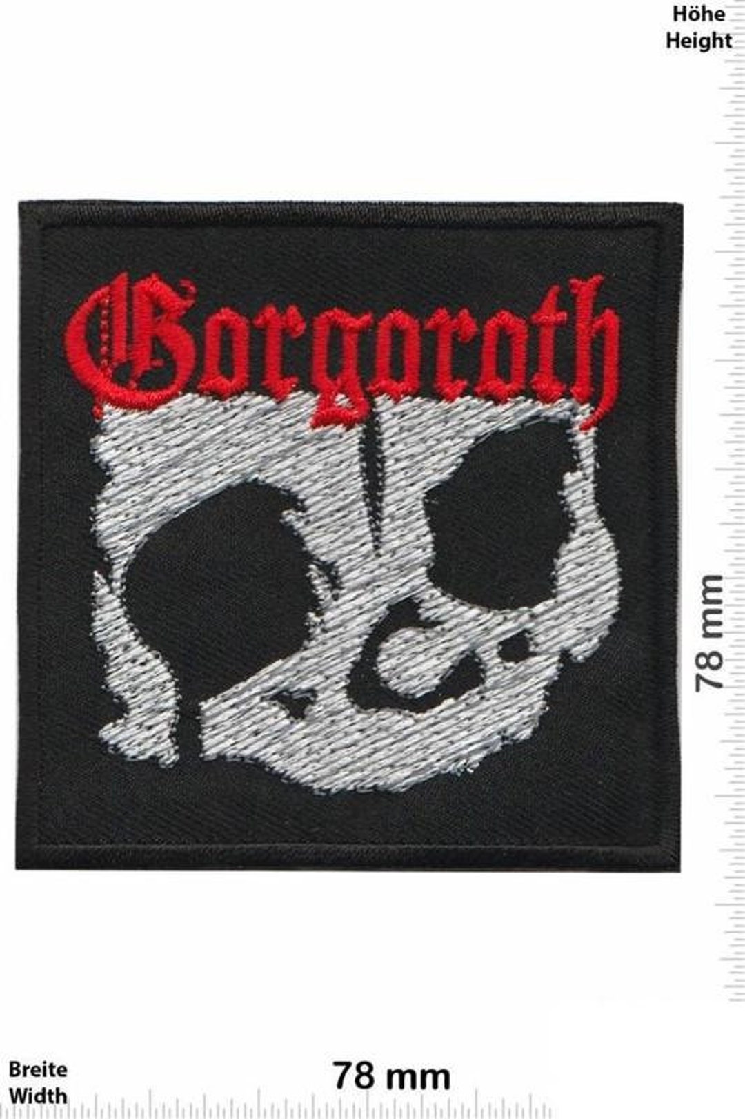Gorgoroth Black Metal Band Embroidered Patch Badge Applique Iron On - Etsy