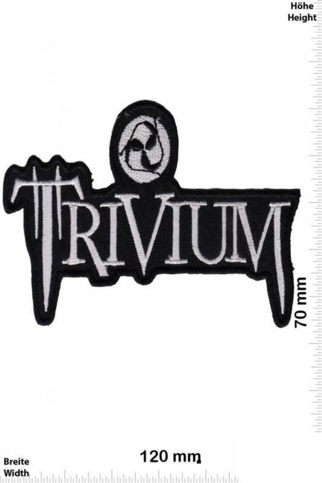Trivium Us Metal Band Embroidered Patch Badge Applique Iron On - Etsy