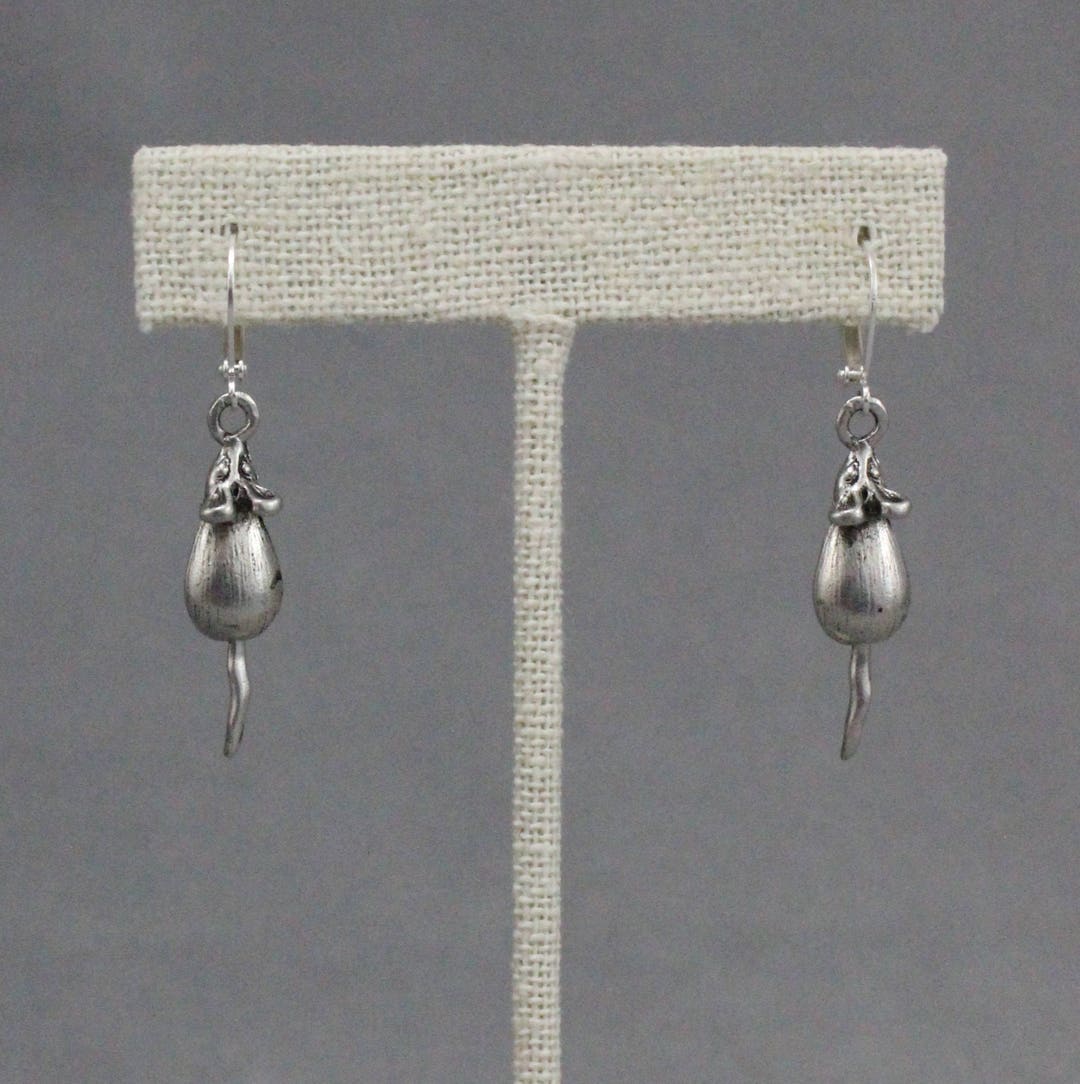 Mouse Tails Earrings With Movable Tails - Etsy
