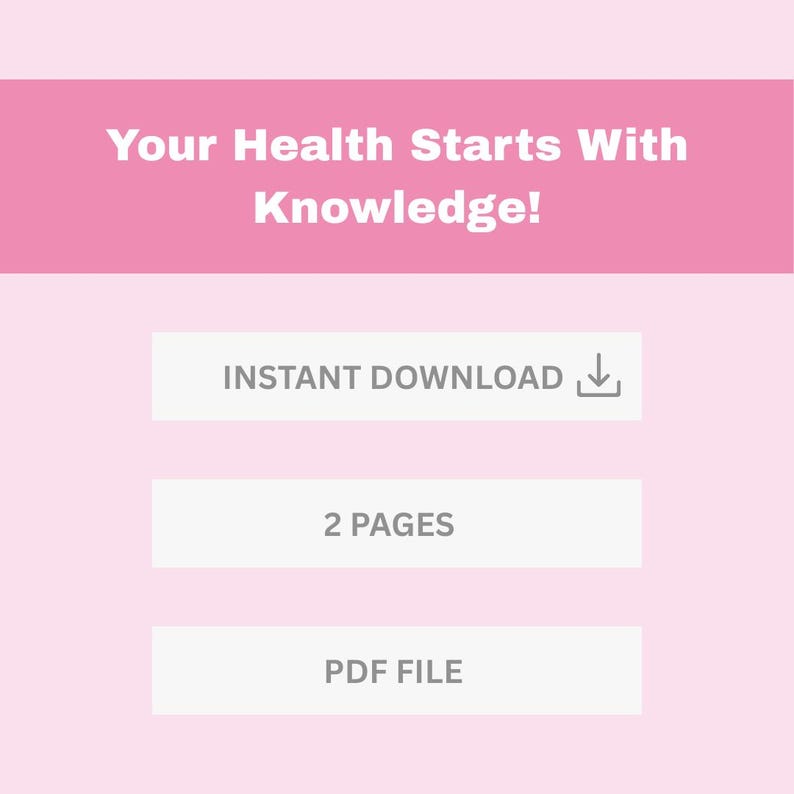Hyperglycemia Symptom Sheet | Hyperglycemia Cause | High Blood Sugar ...